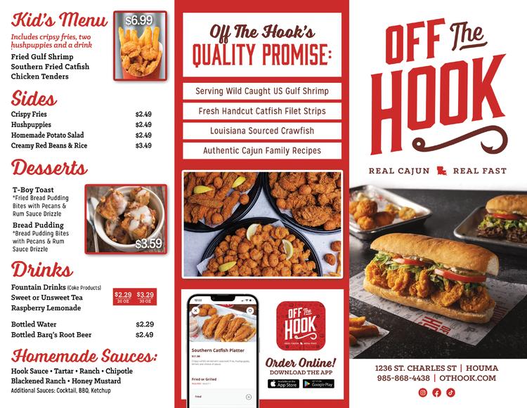 Houma Seafood Restaurant | Off The Hook